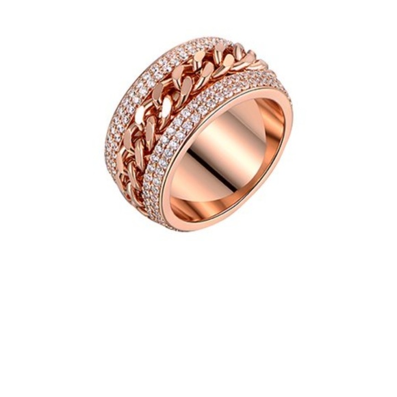 Sterling | Jewelry | New Rose Gold Infinity Ring | Poshmark